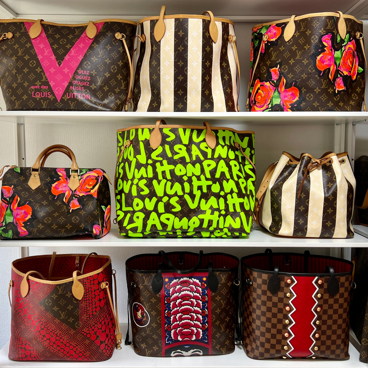 Authentic Preloved Bag Shop in Japan